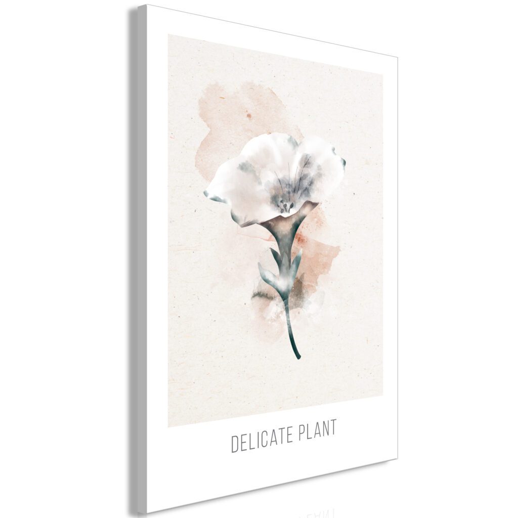 Seinapilt - Delicate Plant (1 Part) Vertical - Fertago.ee